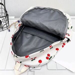 Rebellious Rose | Bags | Waterprooflightweightportable Cherry Print ...